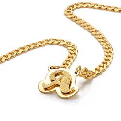 Collier prénom Brandi doublé en Vermeil 18 carats - MYKA